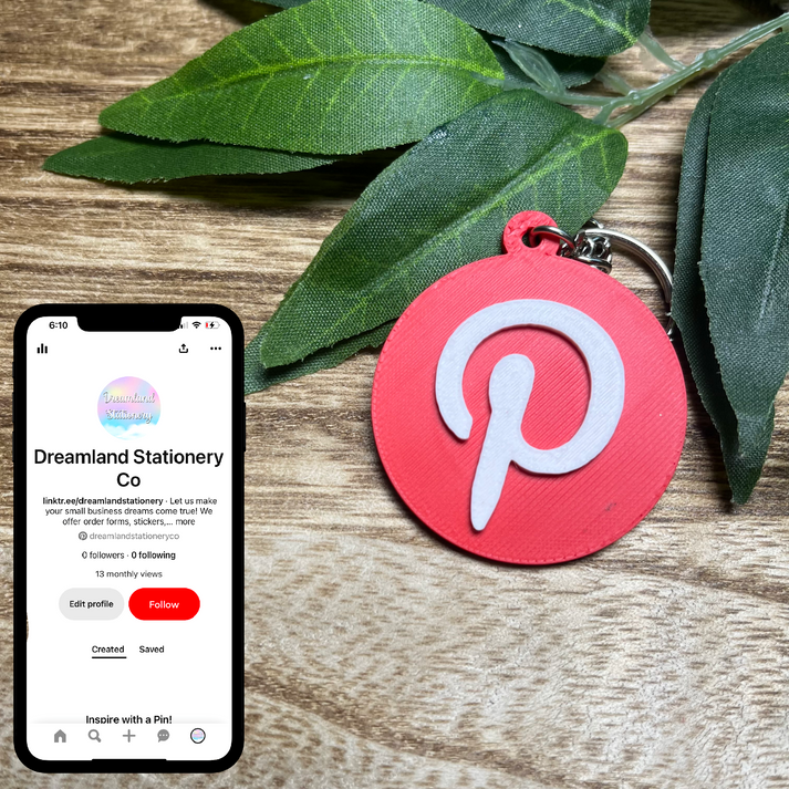 Pinterest Smart Keychain – Dreamland Stationery